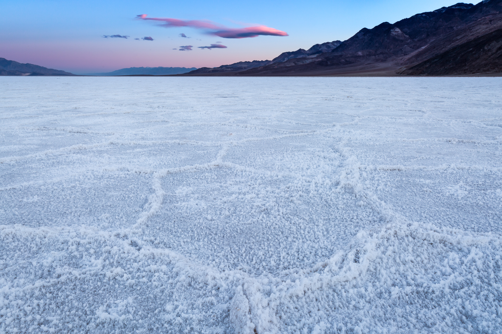 Morning Salt Flat Matted Print • Jessica Cepele Photography