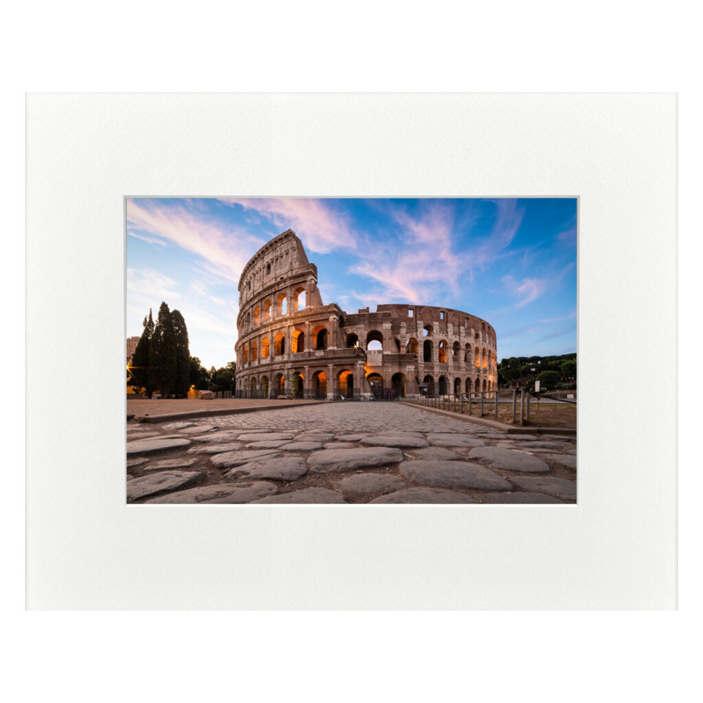 Colosseum Matted Print • Jessica Cepele Photography